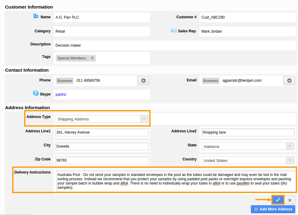How Do I Insert Delivery Instructions To The Invoice Apptivo FAQ How Do I Insert Delivery Instructions To The Invoice Apptivo FAQ