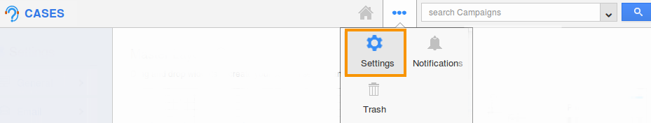 How do I Hide my Particular Status of Case?