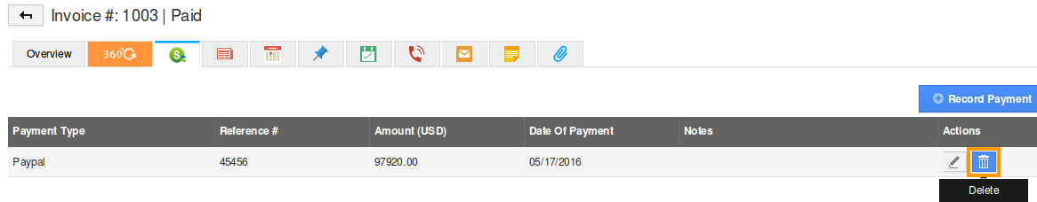 How to Modify Payment Details in Invoices App?