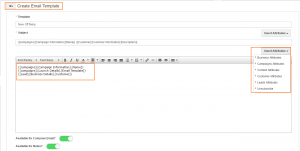 Email Themes & Templates Settings in Campaigns App - Apptivo