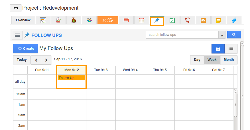 How Do I Schedule Follow Up For A Project Apptivo Faq