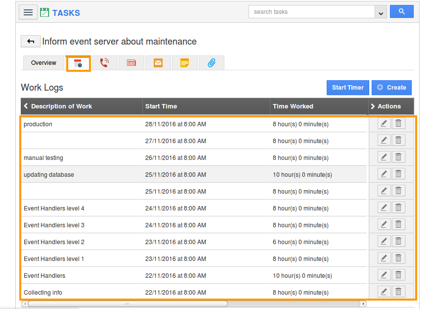 How do I Create Timesheet with Work Log Duration?