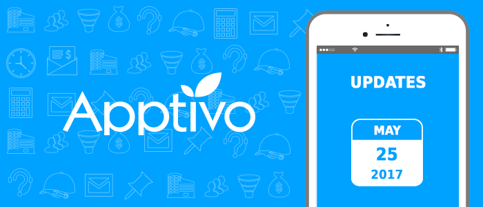 Mobile Release Notes for May 25, 2017 - Apptivo