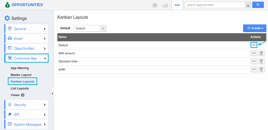 Customize the Kanban Card Width in the Opportunities App