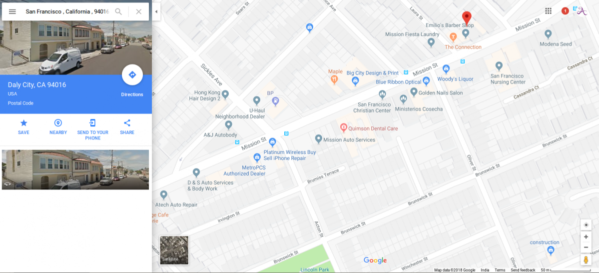 How Can I Dynamically Locate And Show The Address In Google Maps With 